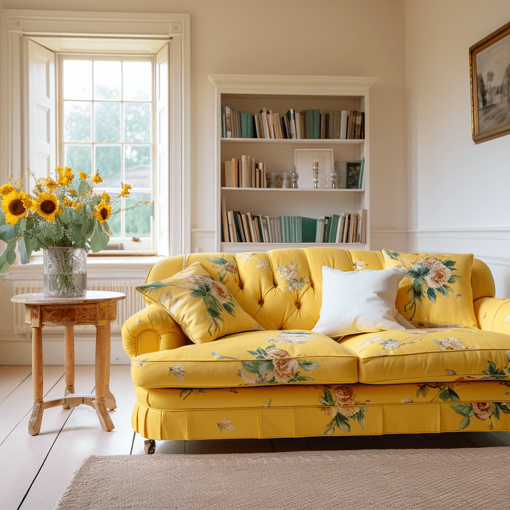 Yellow Aesthetics: Elevating Your Living Room's Style Quotient ...