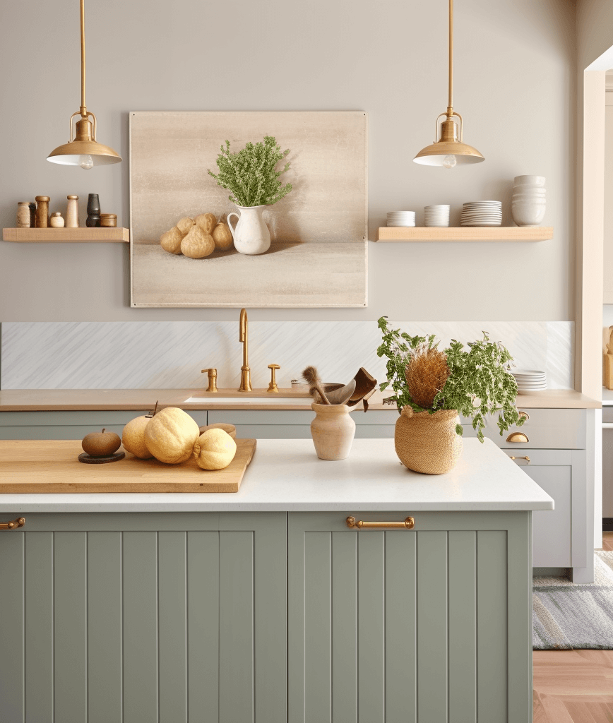 From Blah to Beautiful: Spicing Up Your Kitchen Walls - Mindful Hues