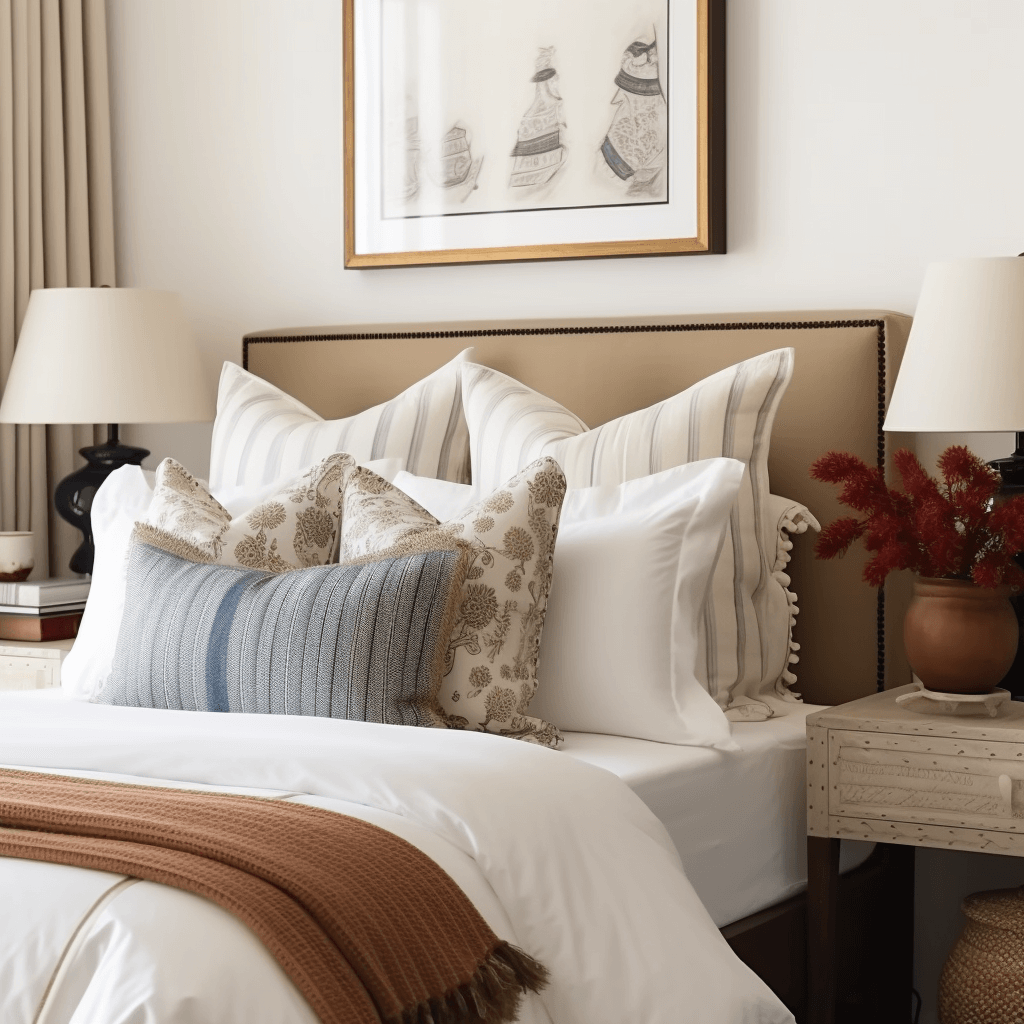 How to Create a Fluffy Bed on a Budget - Mindful Hues