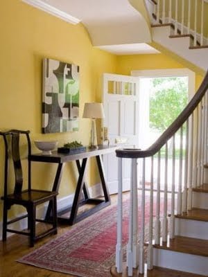 Yellow Entryways for a Bright First Impression - Mindful Hues