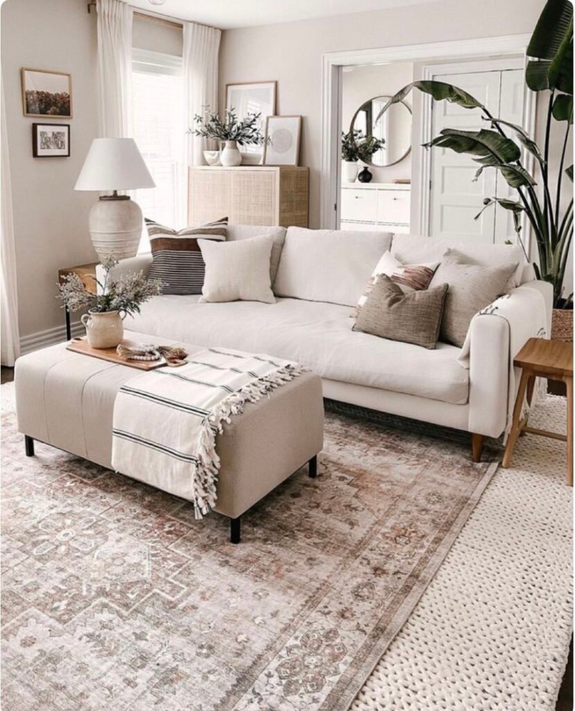 Layer Rugs Like a Pro: 3-Step Method To Get It Right - Mindful Hues