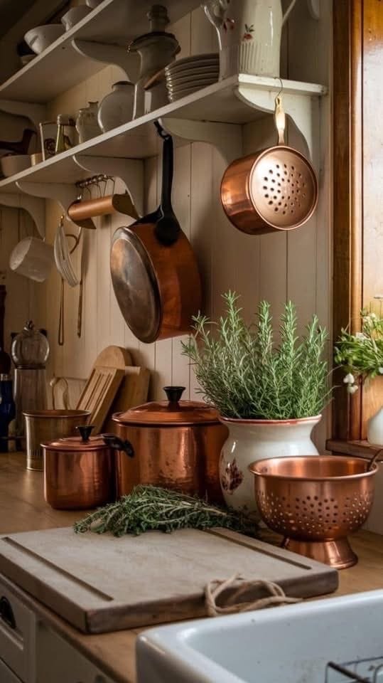 5 Kitchen Decor Ideas Using Pots & Pans That Double as Storage ...