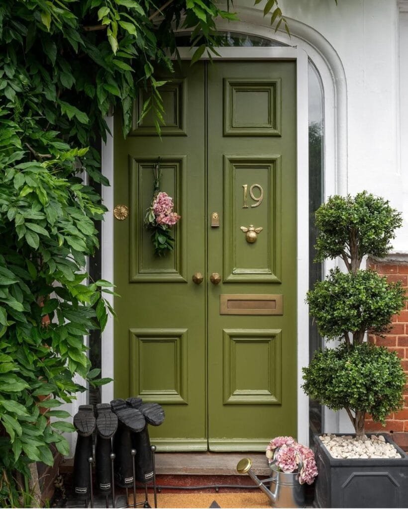 11 Dark & Moody Farrow & Ball Colors That Make Your Door Pop - Mindful Hues